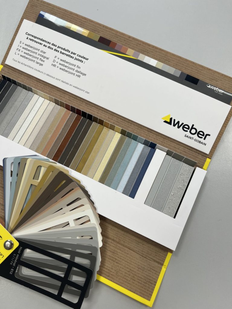 Weber Joints - Une gamme de 28 couleurs inspirantes - Nacarat Design